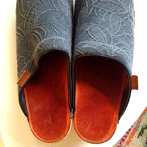 Dansko | Shoes | Dansko Denim Tooled Clog | Poshmark